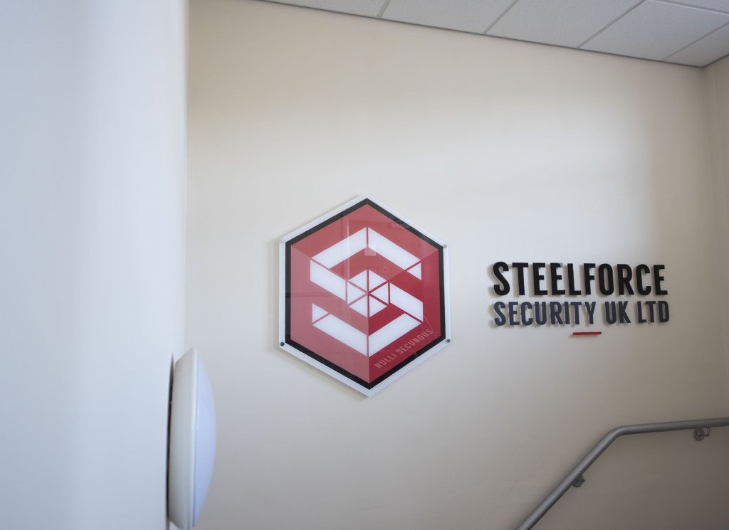 Steel Force Logo US Air Force USAF Military Logo Steel Metal Sign